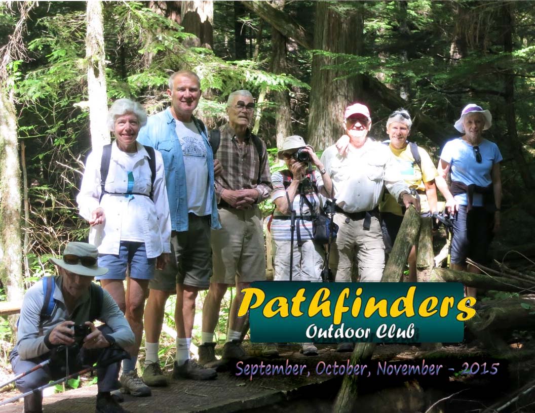 Pathfinders Events Calendar: September 2015