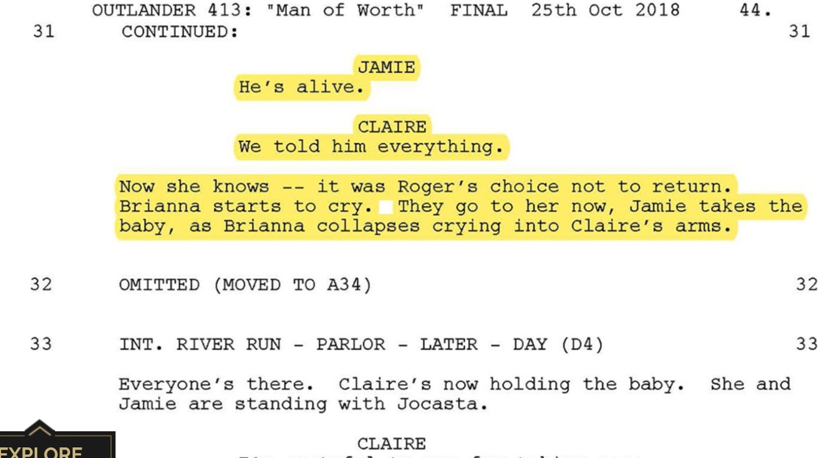 Outlander Homepage: Inside the episode 413, the finale, Man of Worth by ...