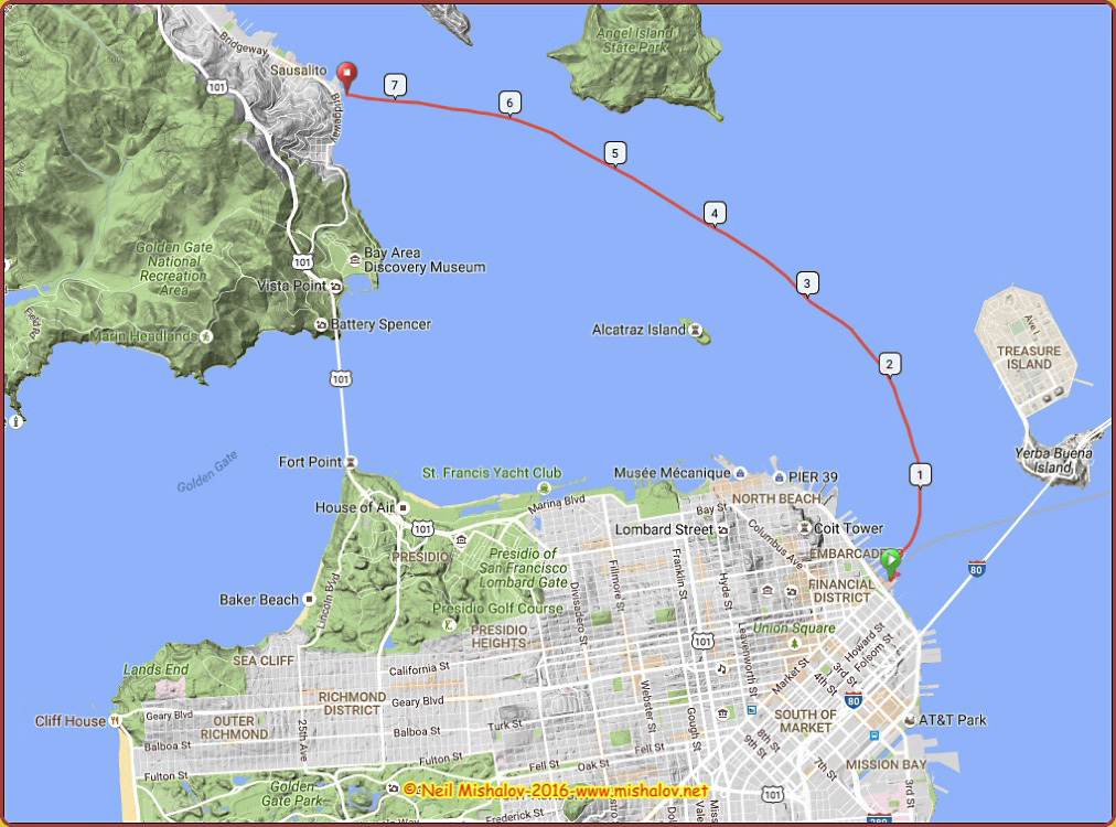 San Francisco Bay Area Photo Blog: From Sausalito over the Golden Gate ...