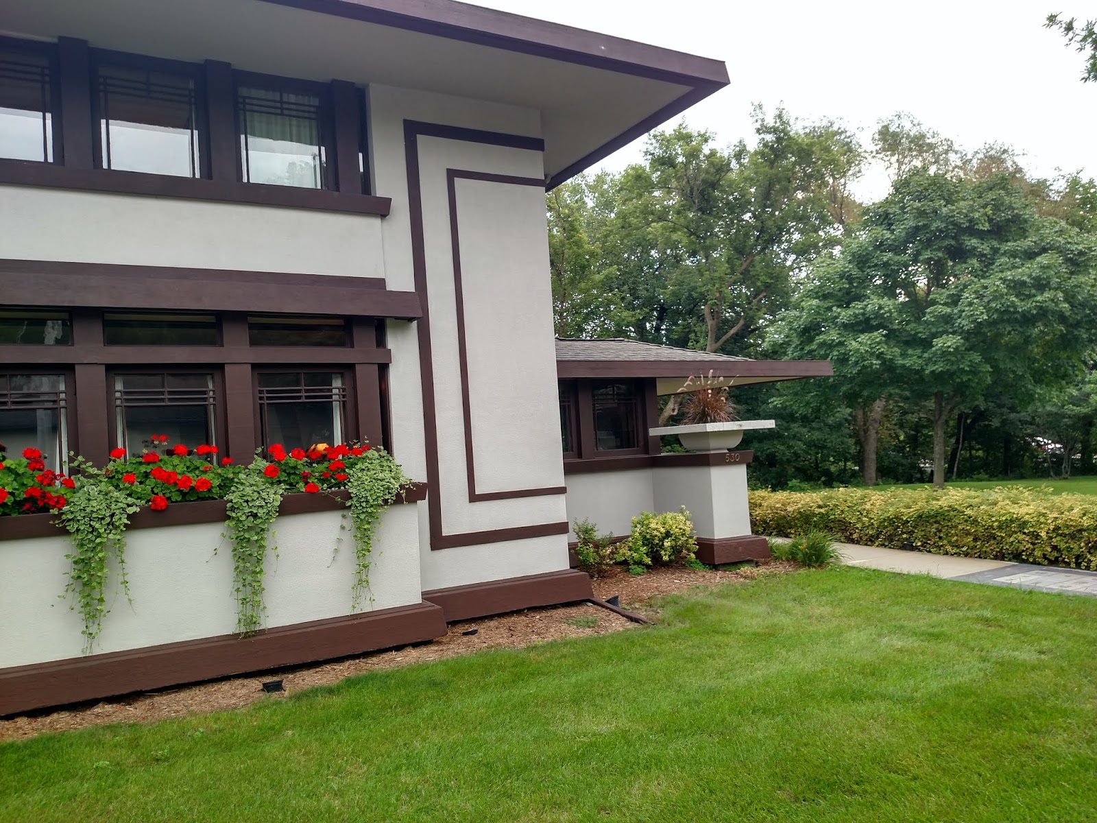 Traversing the Trails: Frank Lloyd Wright Stockman House in Mason City Iowa