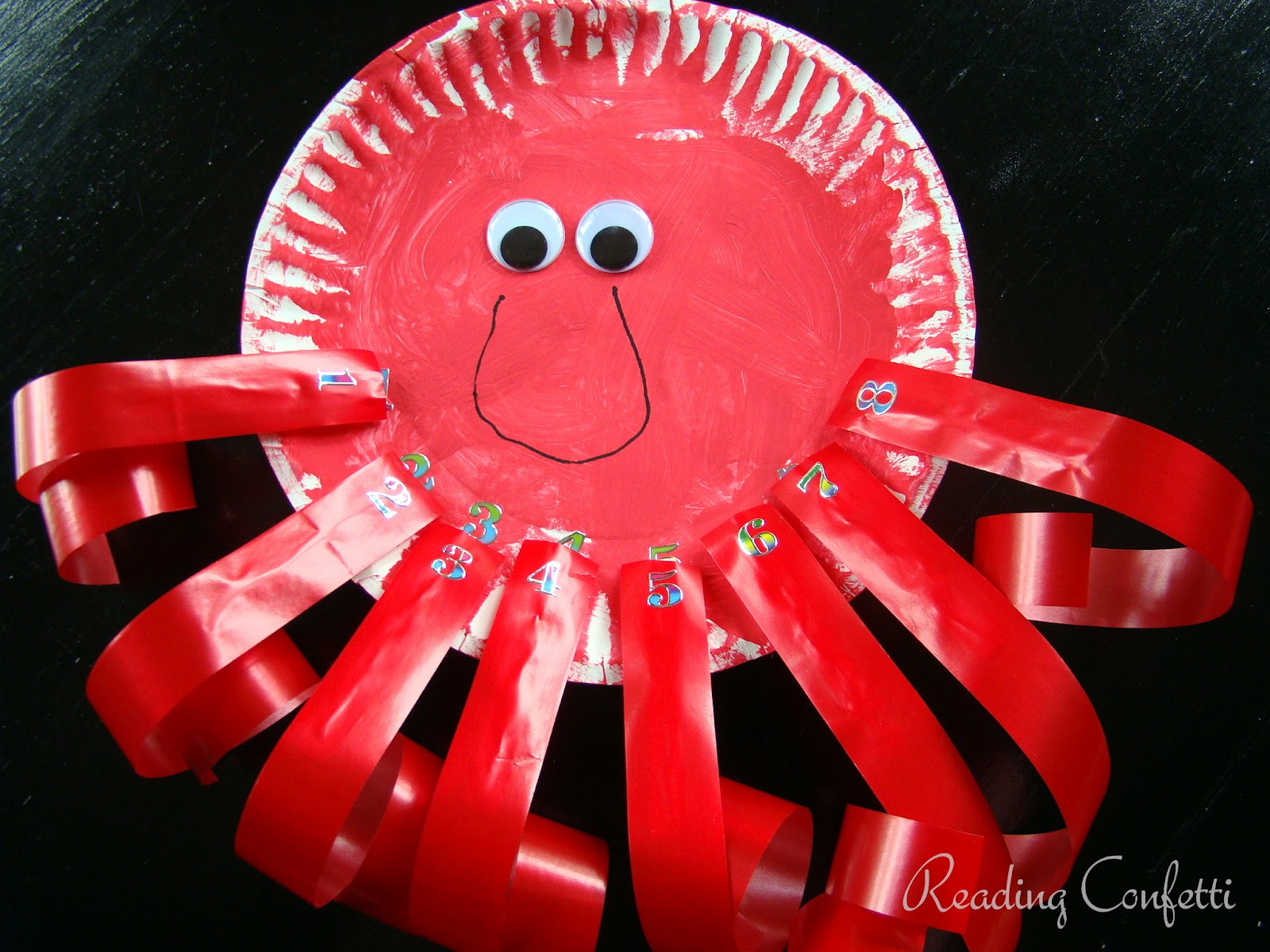 Counting Octopus {Clothespin Craft} ~ Reading Confetti