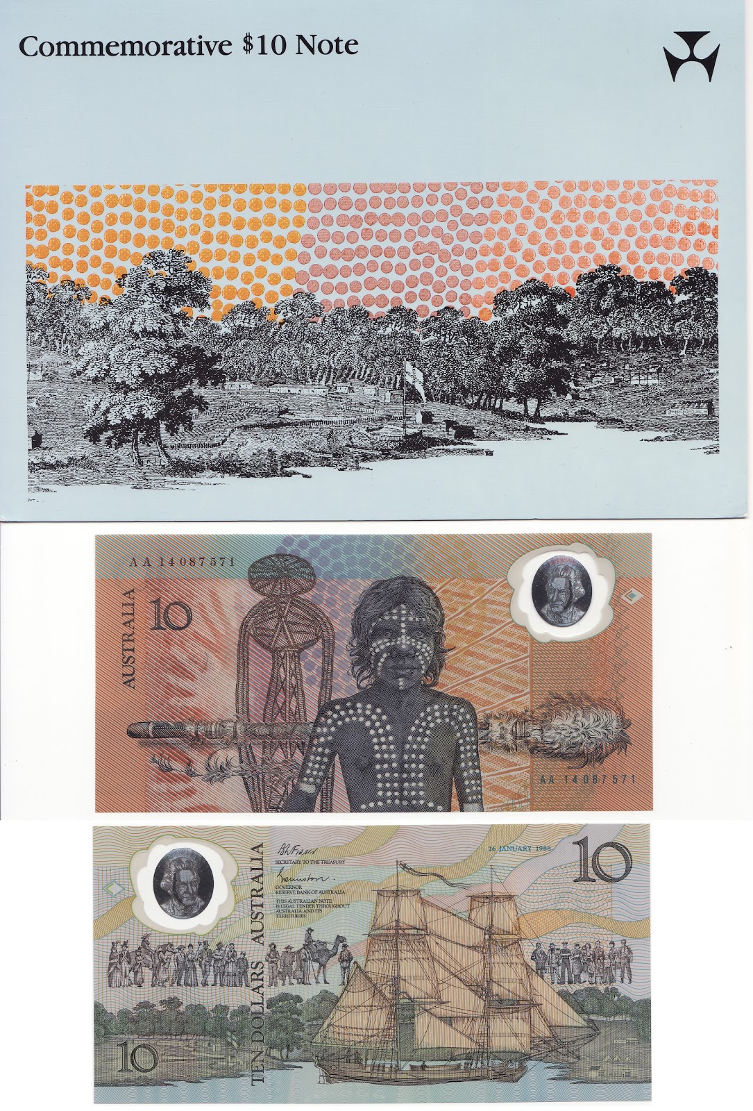 Randhawa's Bank Notes And Collectibles: Australia Commemorative Bank ...