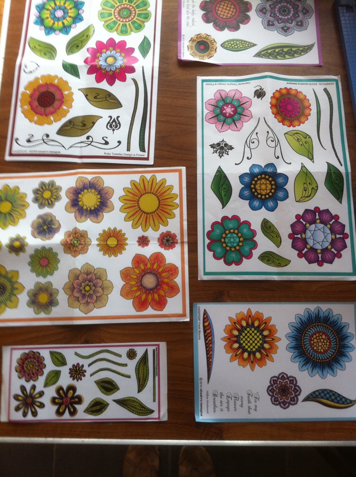 Quilters Cottage Norfolk: Flower Printing