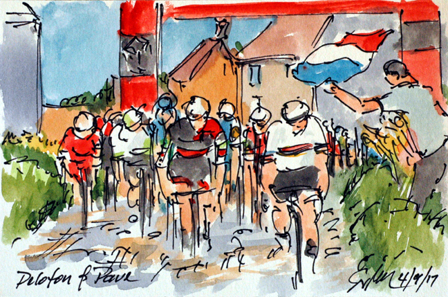 The Art of Cycling: Paris Roubaix: Peloton & Pave