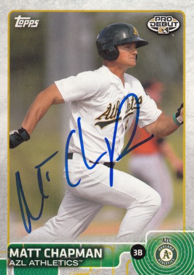 Daily Autograph: Matt Chapman