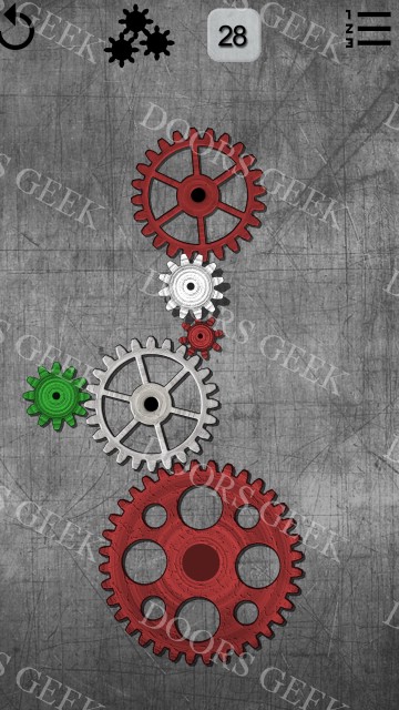Gears Logic Puzzles Level 28 Solution ~ Doors Geek