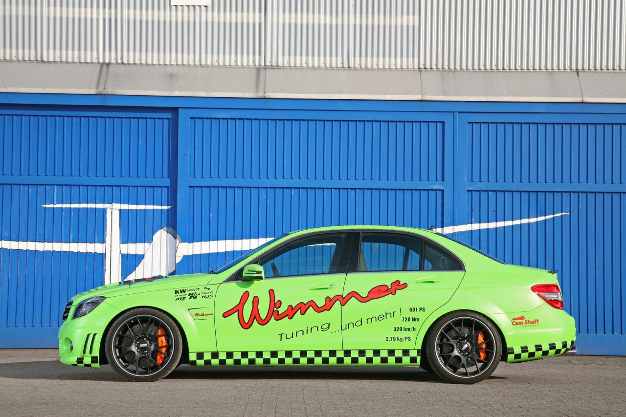 Blue-Green Mercedes-Benz C63 AMG by Wimmer RS - Car News
