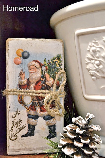 DIY Recycled Christmas Card Blocks