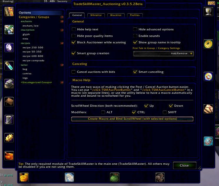 Trade Skill Master || WoW Líder || World of WarCraft