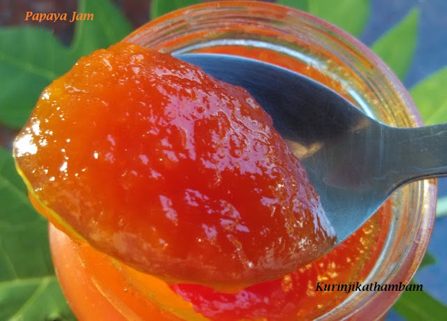 Papaya Orange Jam ~ Kurinji Kathambam