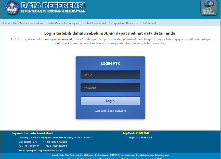 OPERATOR SEKOLAH DAPODIK DAN PADAMU NEGERI: PROFIL PTK DI DATA ...