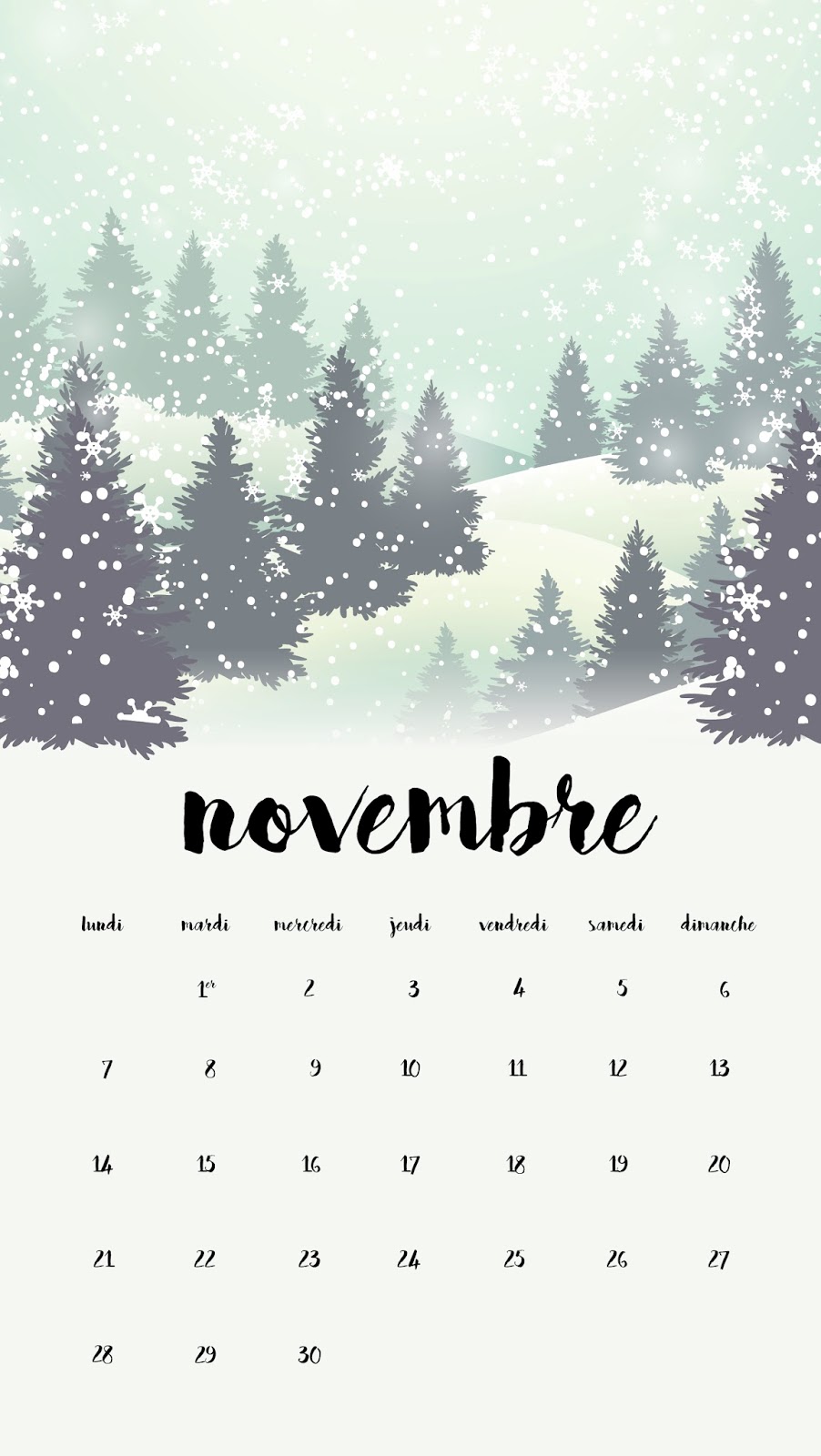 April Garden: Hello novembre - Calendrier du mois de novembre April Garden: Hello novembre - Calendrier du mois de novembre