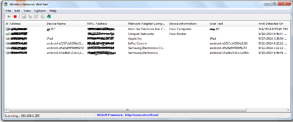 برنامج WNetWatcher لعرض من متصل معك على الشبكه ~ عالم التكنولوجيا