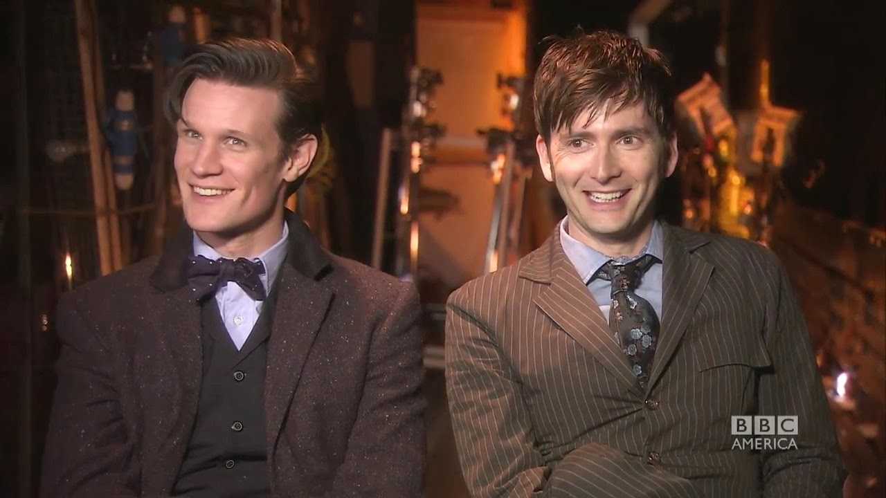 Who-Natic: Screencaps - Matt Smith & David Tennant on the Honour of ...