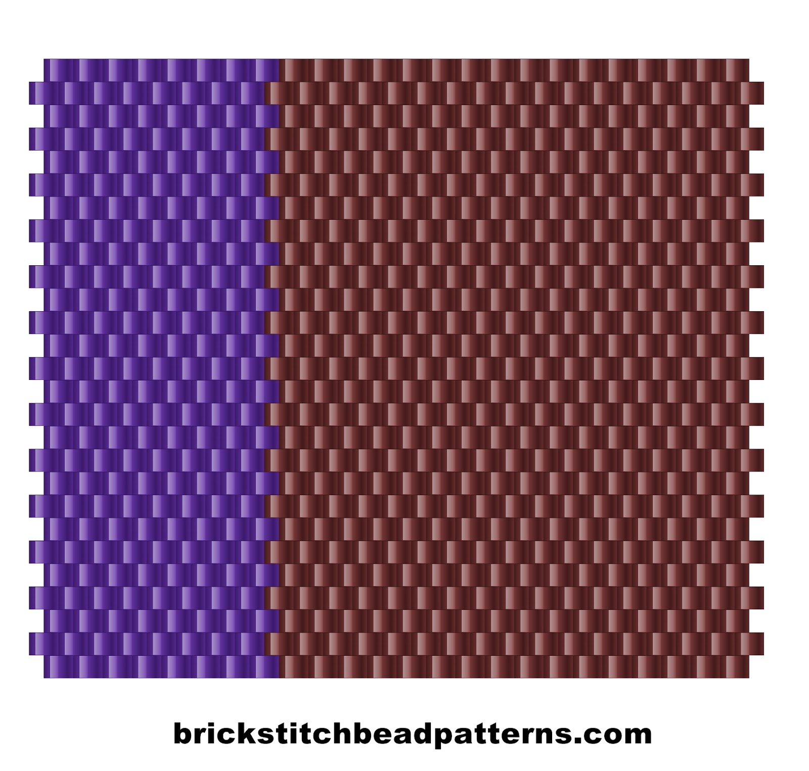 Brick Stitch Bead Patterns Journal: Burgundy Winter Seasonal Color ...