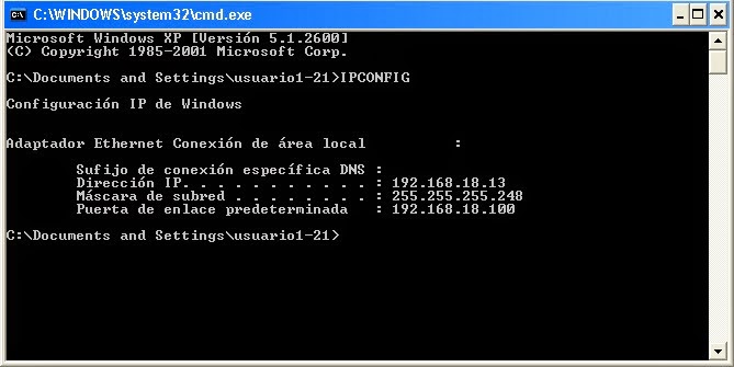 Red de datos: IP, máscaras de red y subredes