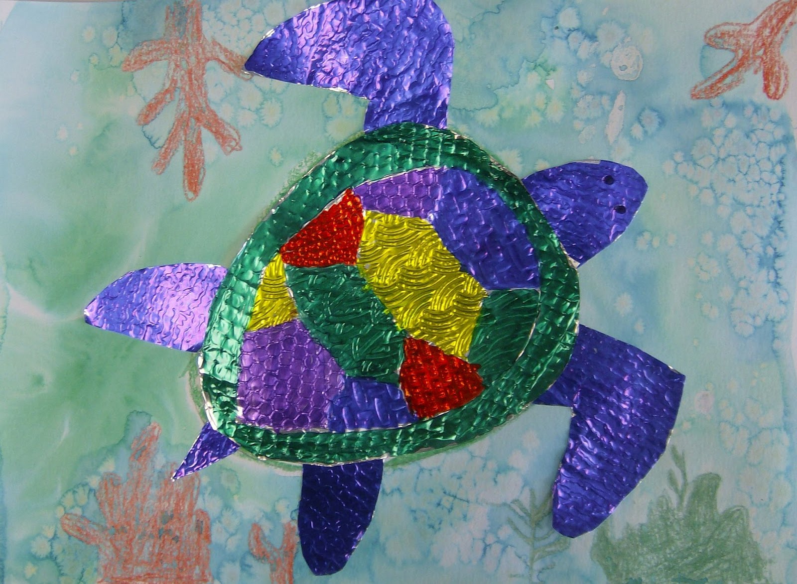 Blackfoot Art Center: Shimmering Sea Turtles