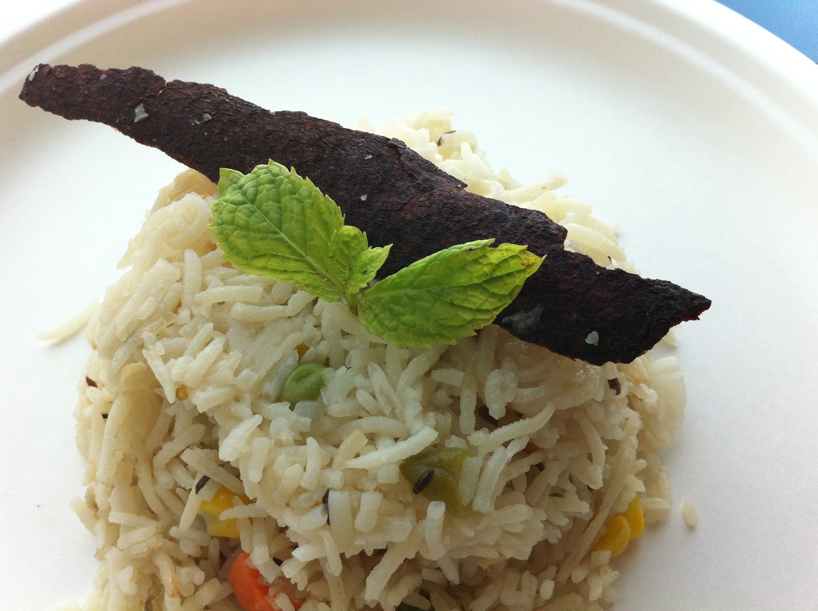 Simple Quick Veggie Pilaf | the spice whisperer