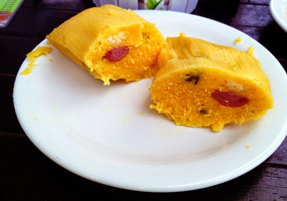 Receitas da Terrinha: Receita de pamonha salgada com queijo, linguiça ...