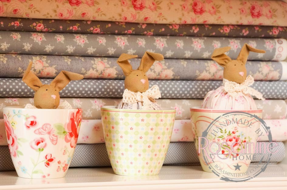 Rosamine Home: Tassen-Häschen-Liebe