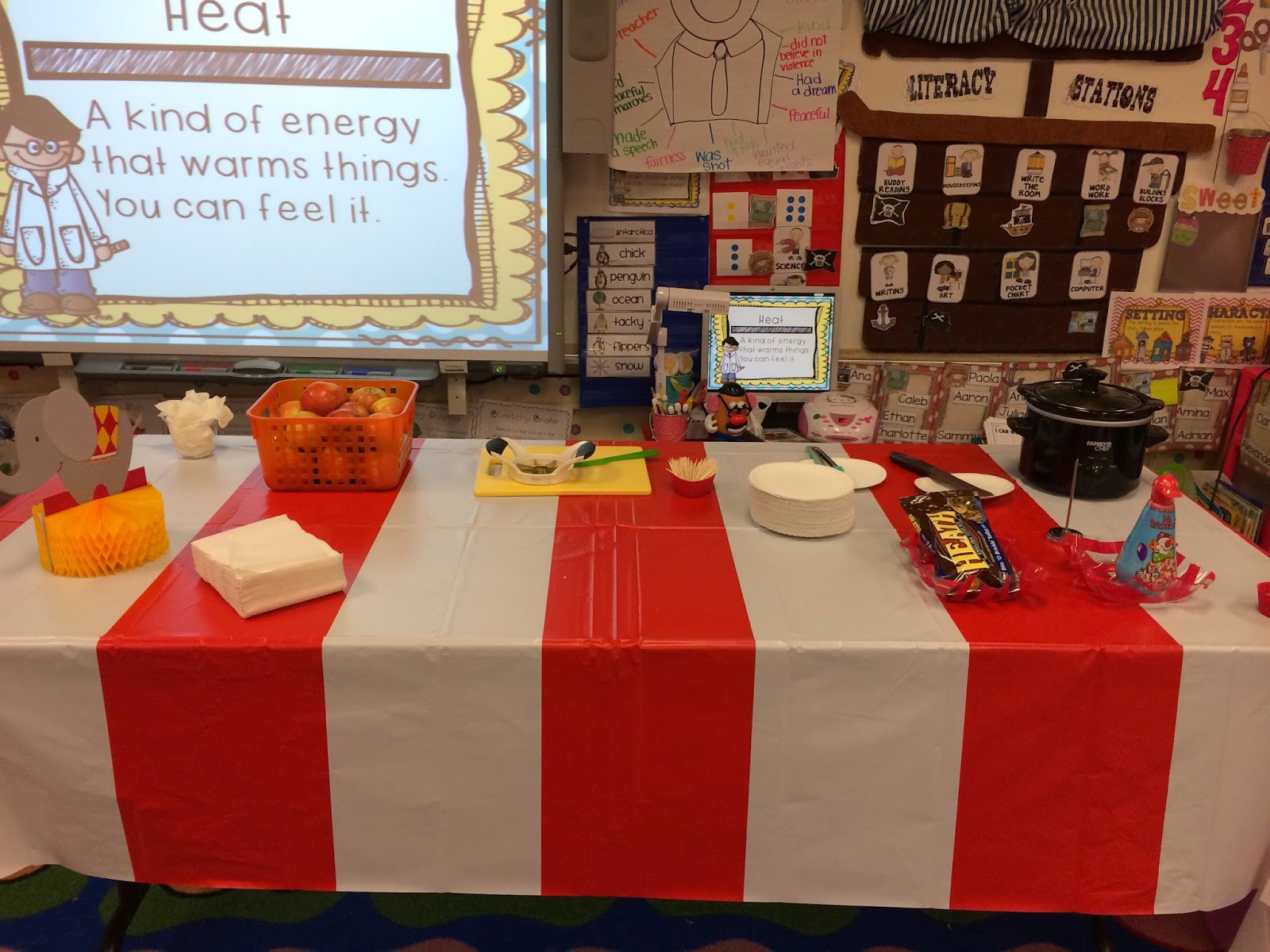 Welcome to Room 36!: a circus themed science fair