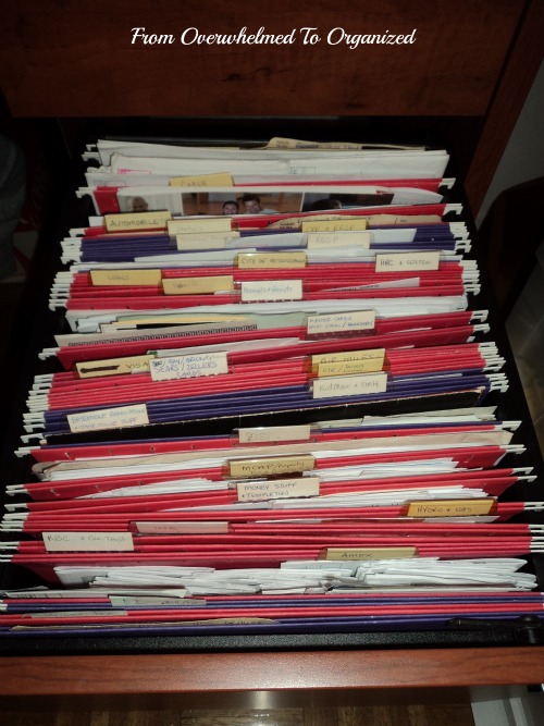 Office Progress Week 1: File Drawer | From Overwhelmed to Organized ...