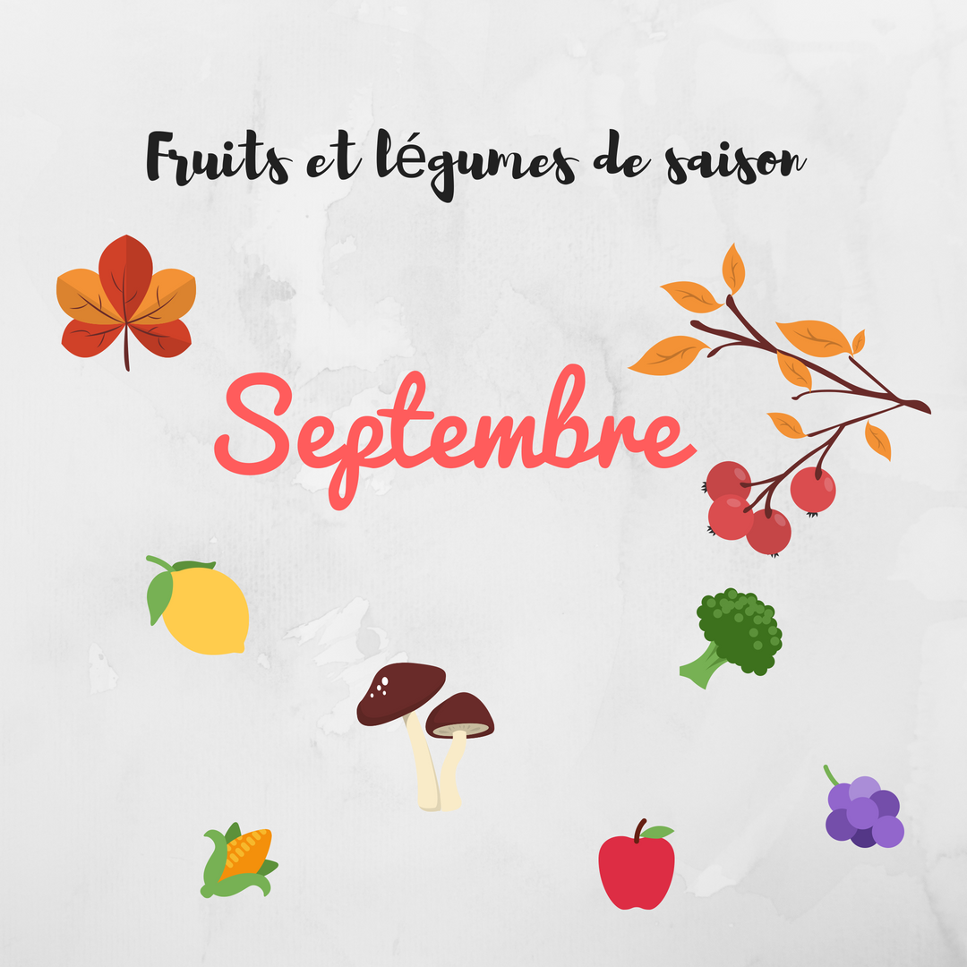 Fruits et Légumes #Septembre - Yummy & cie
