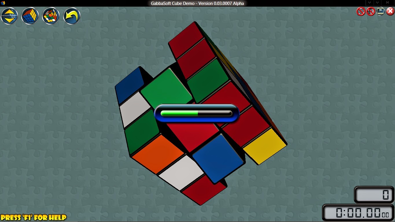Game: [Game] - Rubik giả lập - GabbaSoft Cube