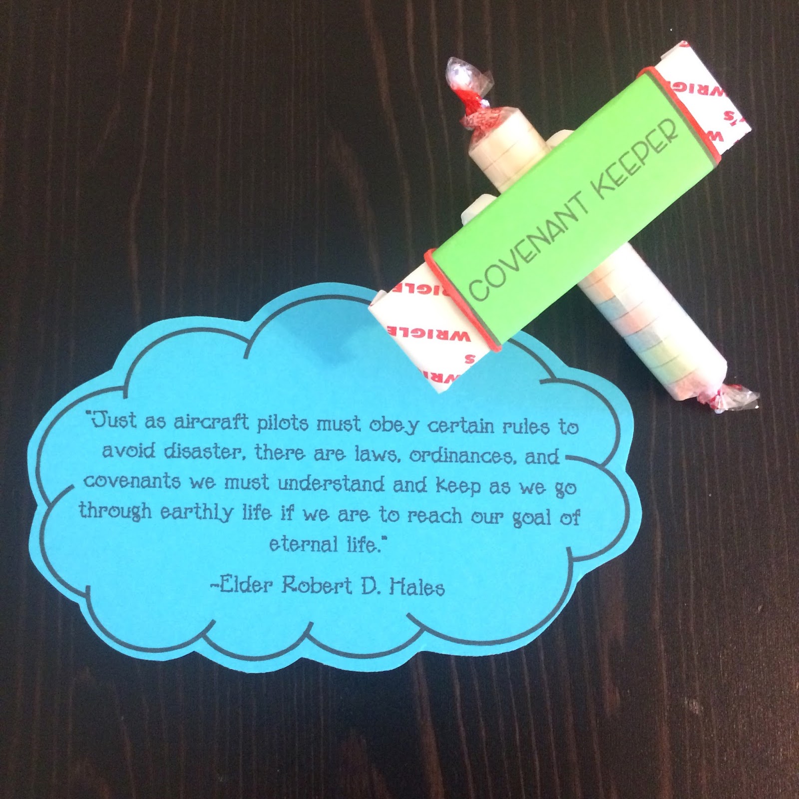 RuthAnne Strong: Youth Sunday School Lesson: Covenants