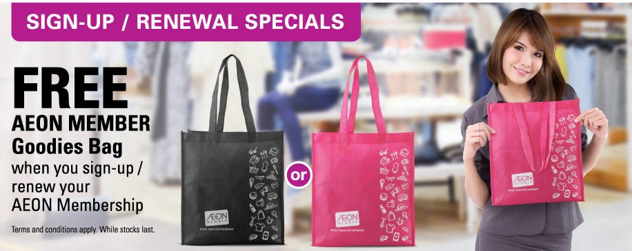 Aeon Queensbay 11月18日重新营业！装修后的Aeon更加好逛，而且超多优惠等着你！送现金礼券、送特制雨伞、送豪礼等 ...
