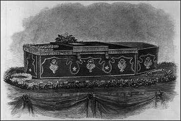 The Civil War of the United States: Abraham Lincoln's Body Lies in ...