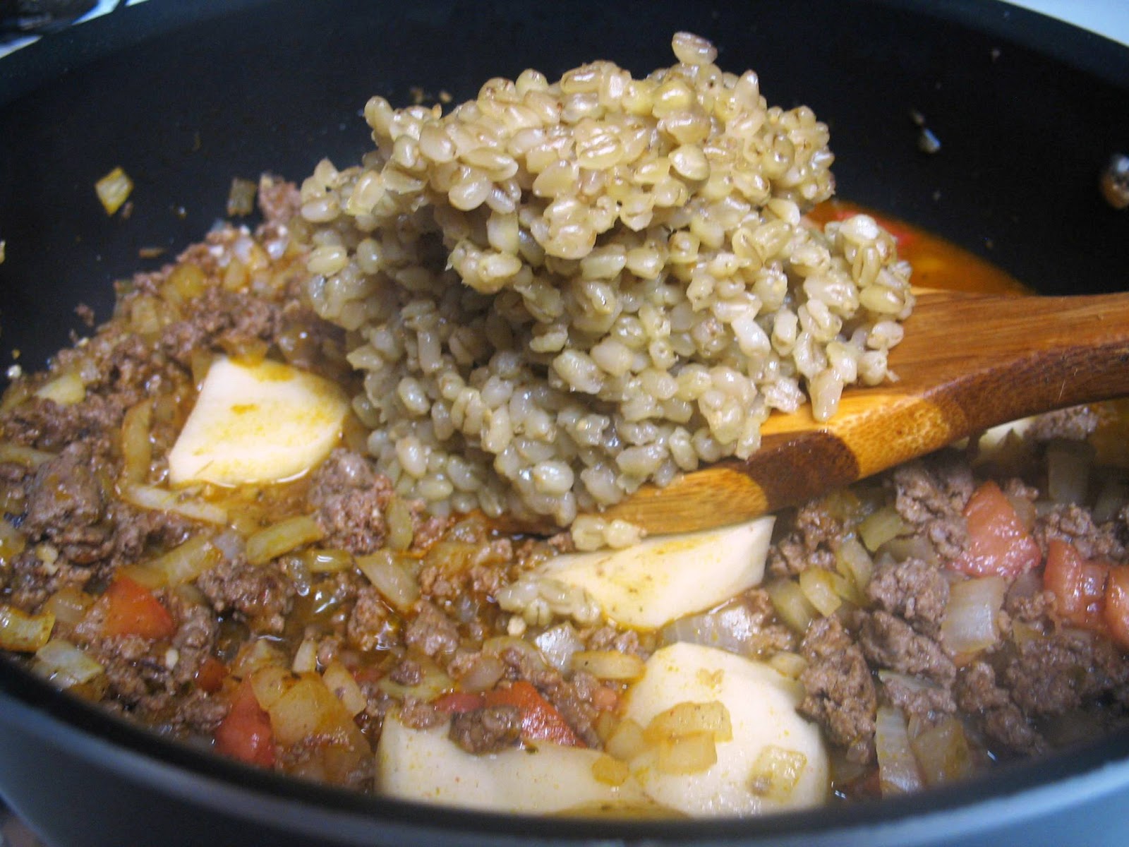 Cocinando con Wendy: TRIGO CON CARNE