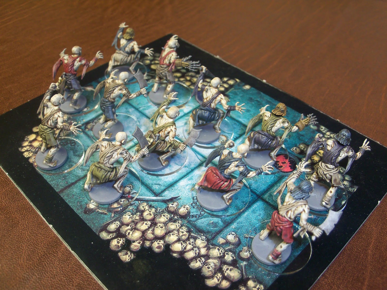 Adventures In Miniature Gaming: Mantic Ghouls for Warhammer Quest