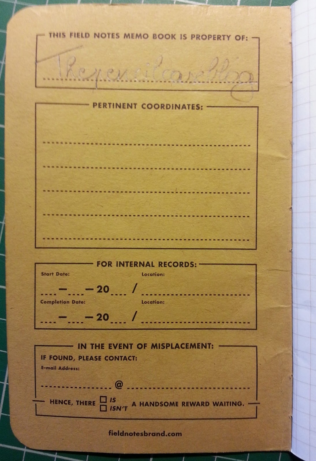 Field Notes notebooks | The Pencilcase Blog | Fountain pen, Pencil, Ink ...