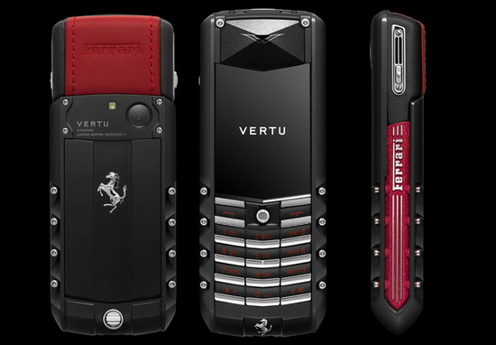 VERTU Luxury Phones: Vertu launches the Ascent Ferrari GT mobile phone