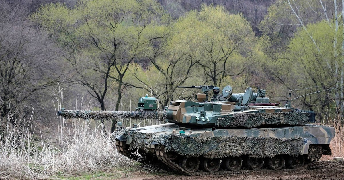 SNAFU!: South Korean main battle tank K2 on joint exercises with the US ...