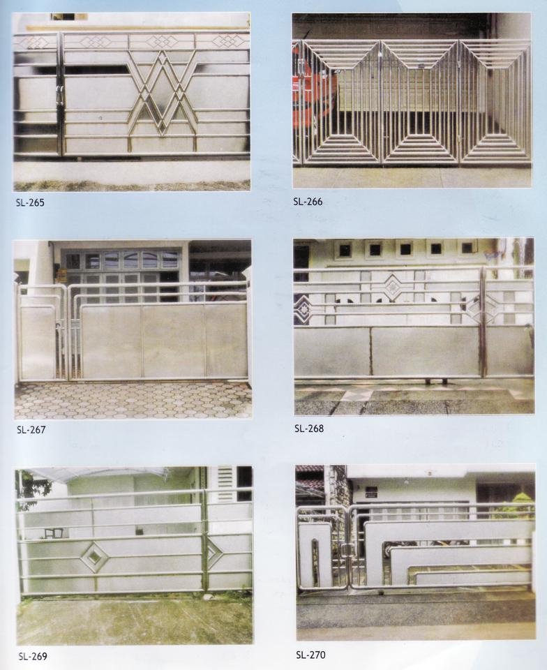 Folding Gate Sumber Makmur: Model Pagar Stainless