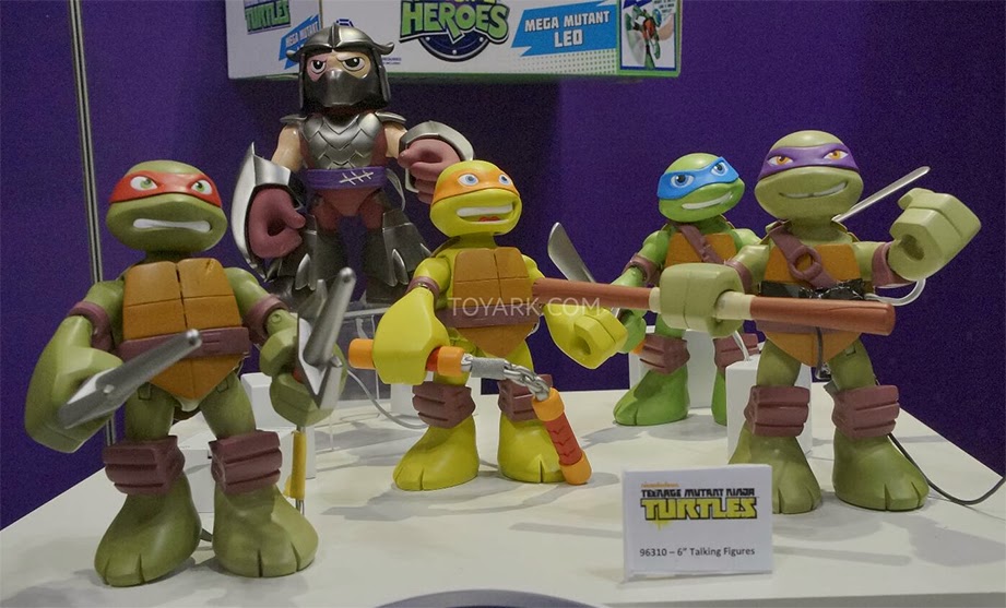 Playmates Debuts "Half Shell Heroes" TMNT Toys at Toy Fair