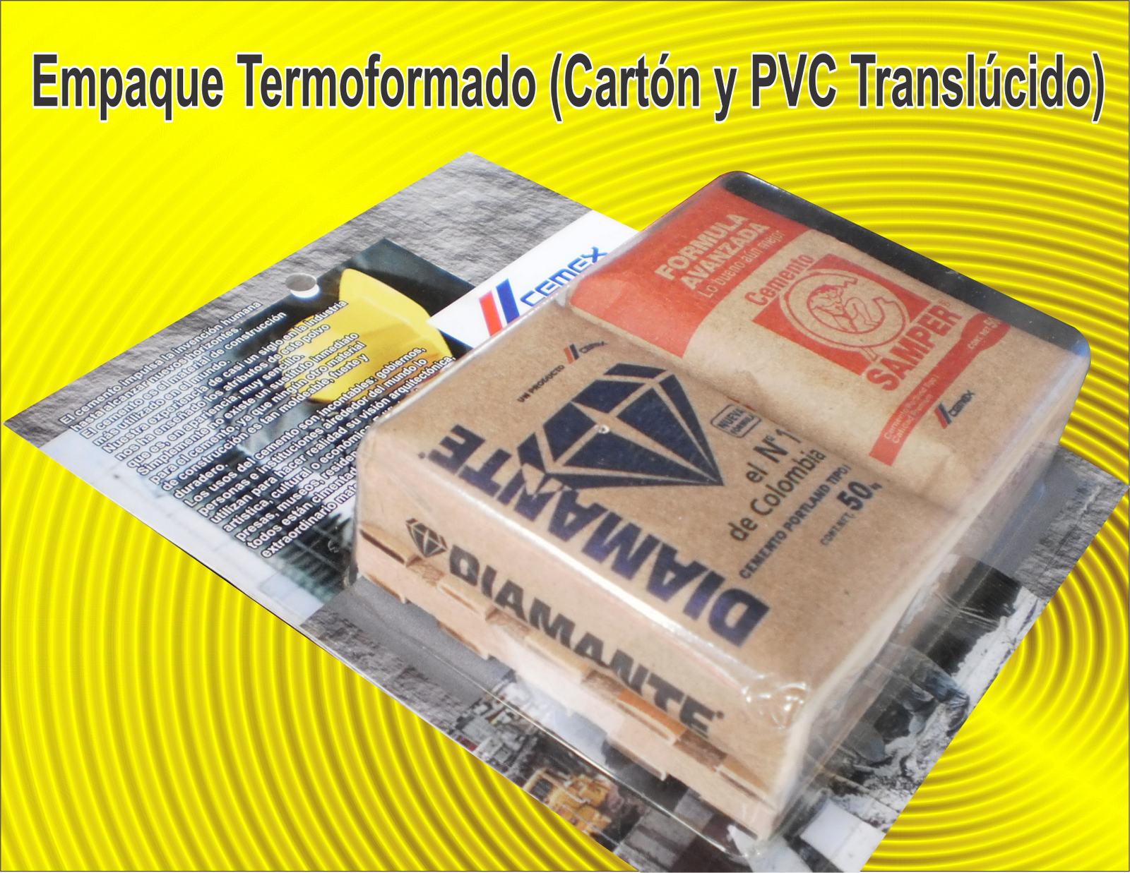 Obsequios Publicitarios Exclusivos: Cemento Diamante-Samper, Empaque ...