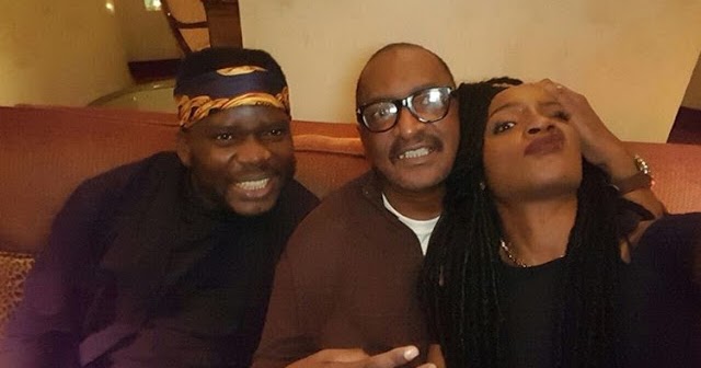 Seyi Shay poses with Beyonce’s father, Matthew Knowles in new photo