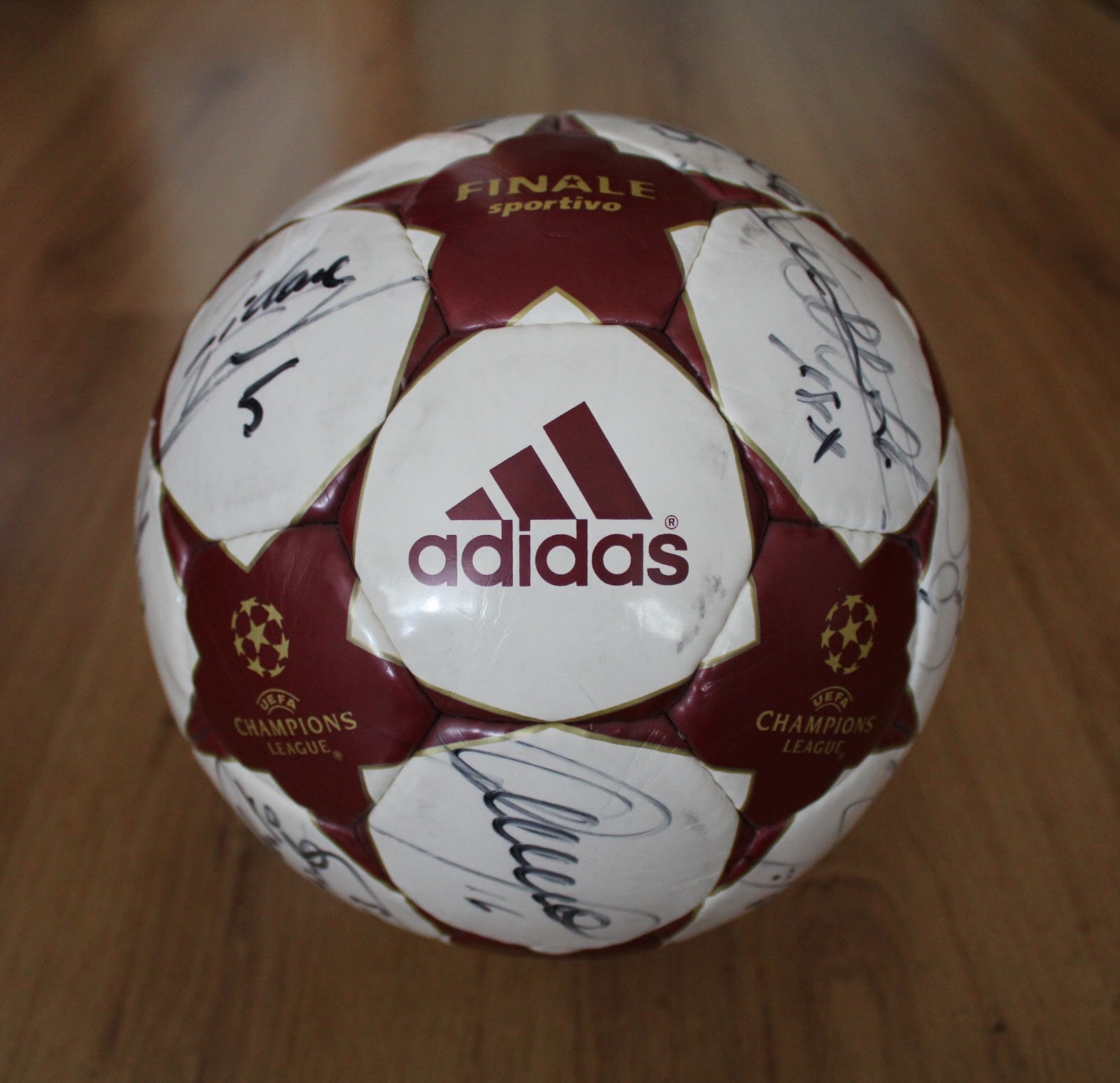 Solana's football shirt collection: UCL Adidas Finale 4 - Signed by ...