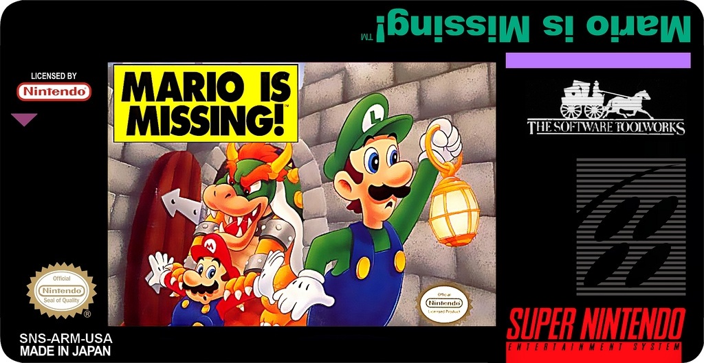 Gamer Labels: Mario is Missing!