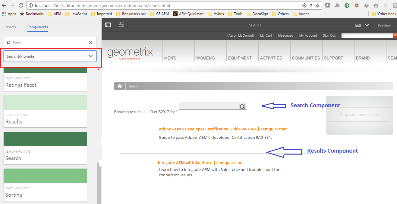 adobe search and promote training