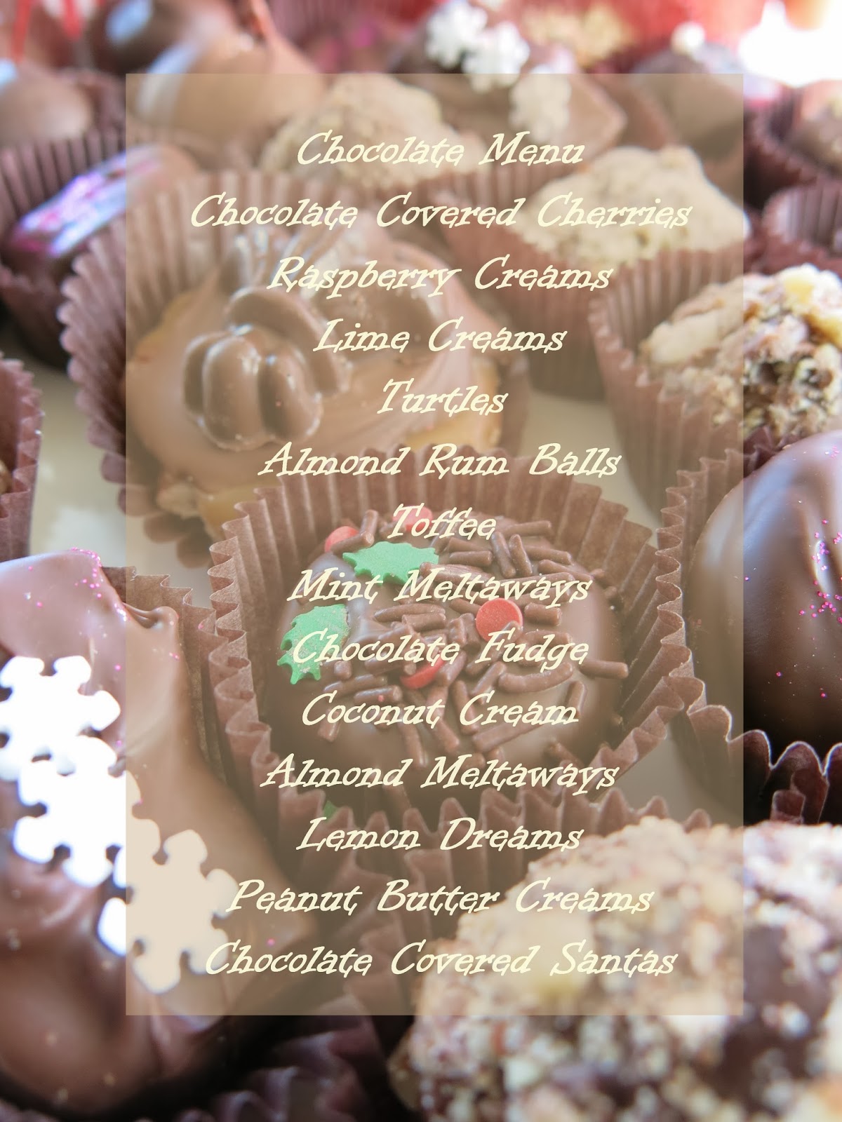 It's A Chocolate Festival - Dipping Chocolates - Purple Chocolat Home