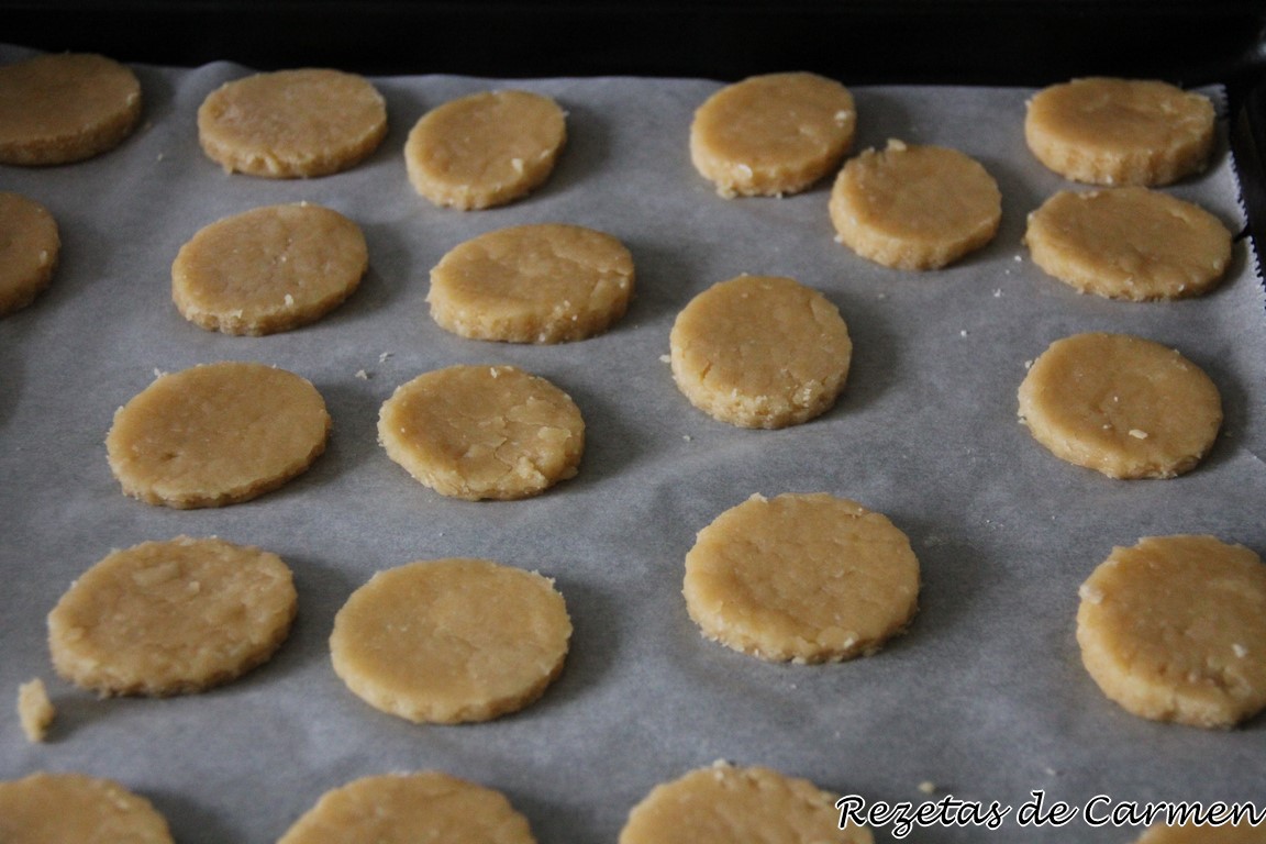 Galletas de coco y canela.