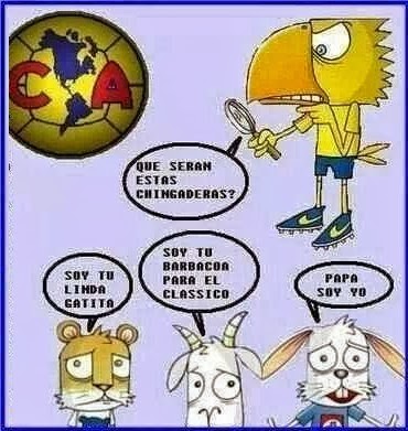 Estoy Club América: COMPARTAN TODOS EL CARTOON DEL DIA