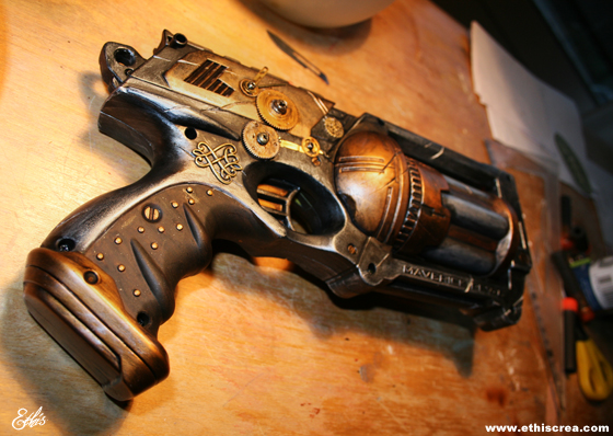 Customisation Nerf Maverick Steampunk | Ethis Crea