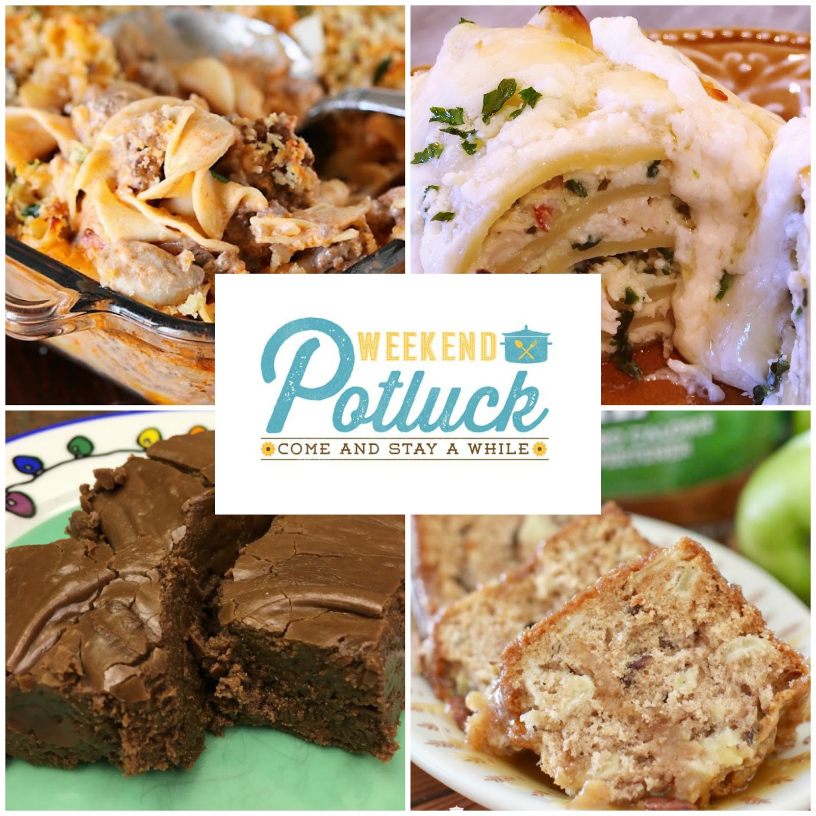 Served Up With Love: Beef Stroganoff Casserole at Weekend Potluck #298