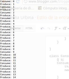 Cecilia Urbina: Java multitarea