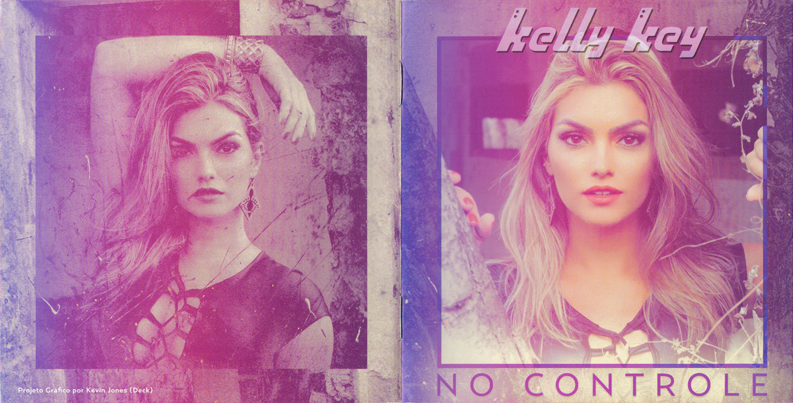 Encarte: Kelly Key - No Controle - Encartes Pop